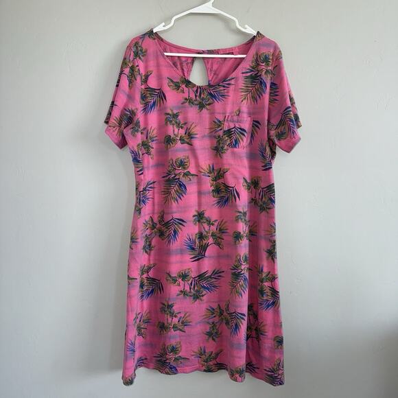 fresh produce | Dresses | Fresh Produce Womans Midi Dress Pink Tropical ...